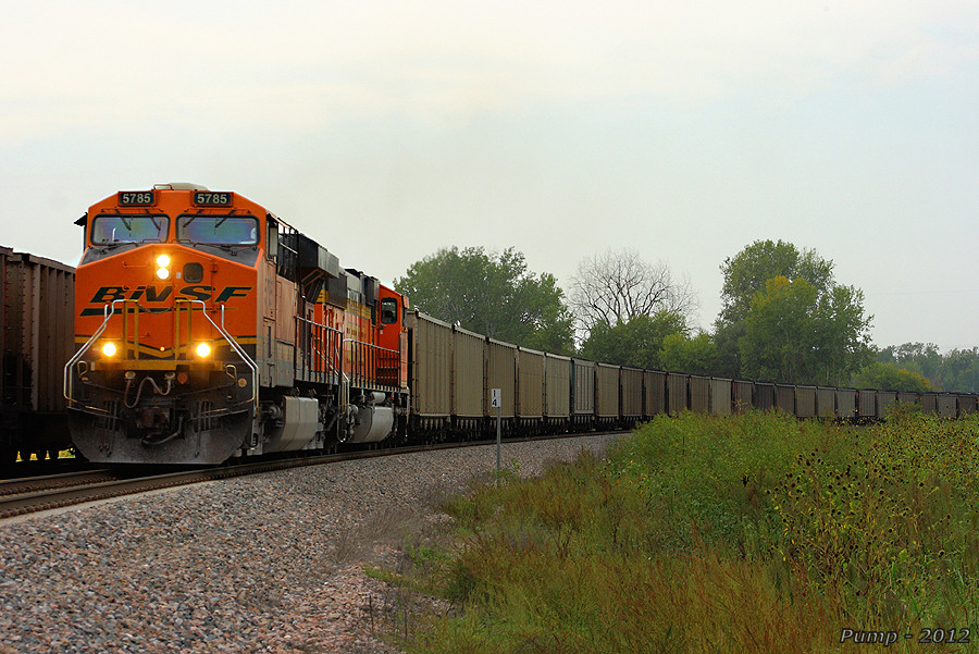 Eastbound BNSF Loaded Coal Train